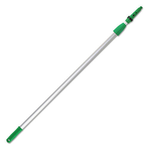 Opti-loc Extension Pole, 8 Ft, Two Sections, Green/silver – Pagos Art